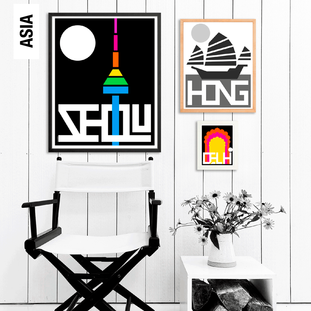 WORLD PRINTS - TIM-SCAPES