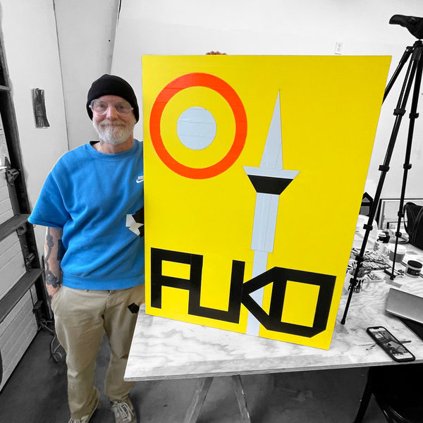 AUCKLAND / ORIGINAL / 30X40 - TIM-SCAPES