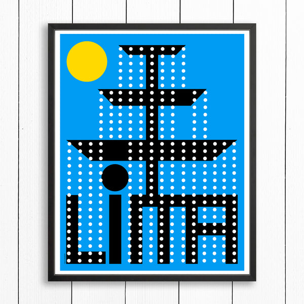 WORLD PRINTS Tagged "Lima" - TIM-SCAPES
